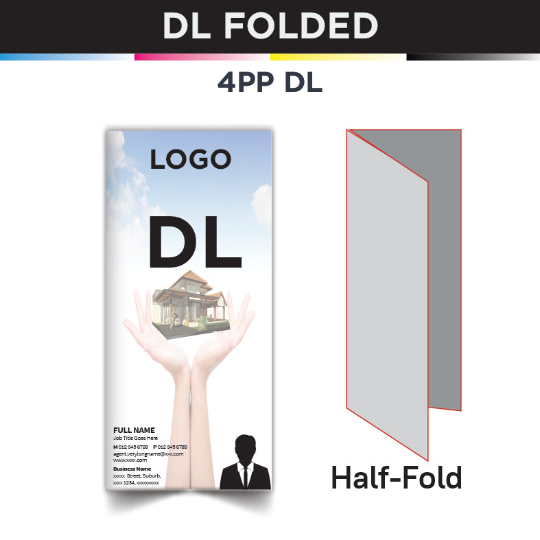 DL FOLDED - 4PP DL